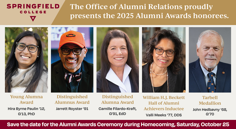 Alumni Association Annual Awards | Springfield College